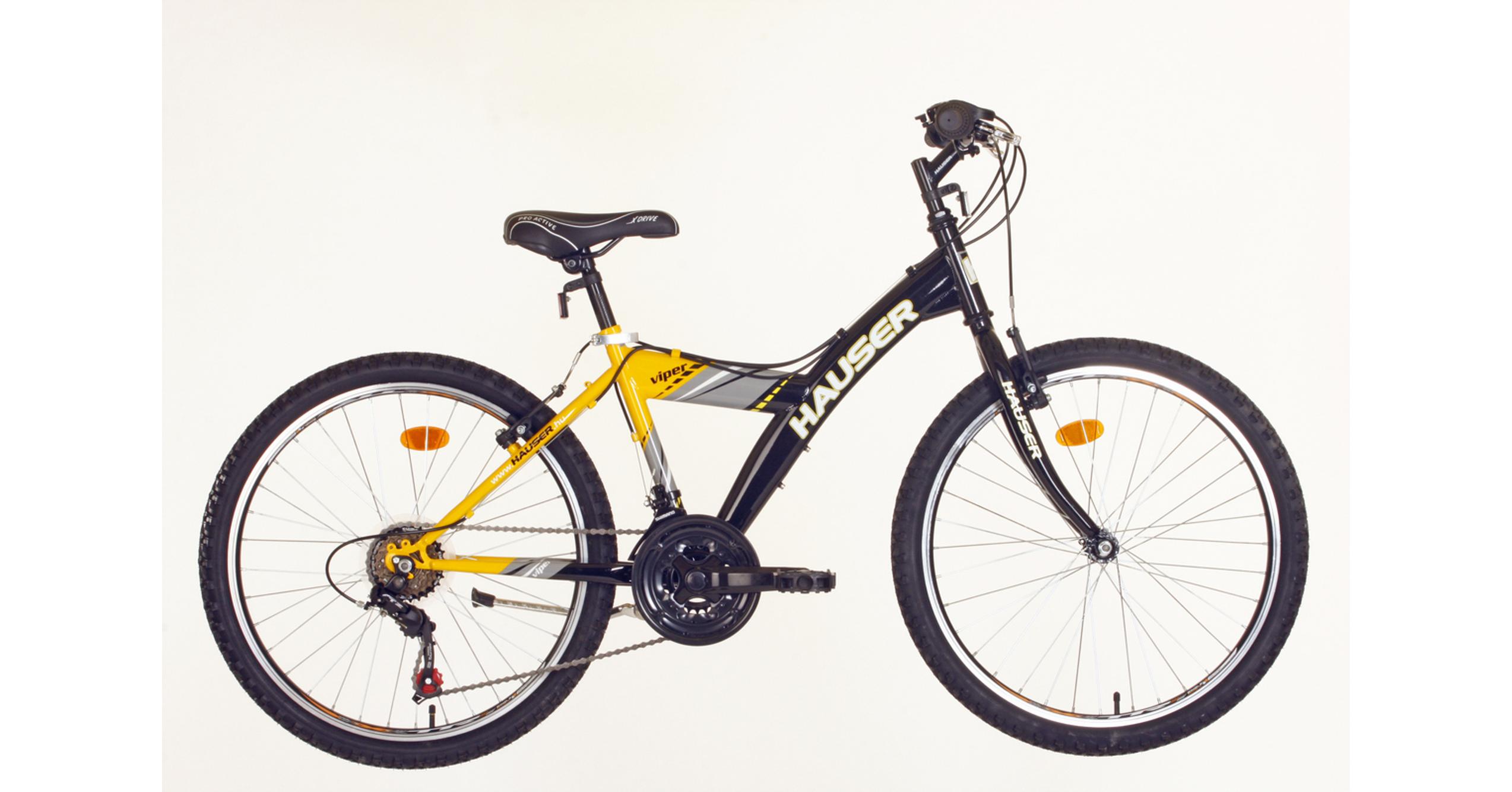 Hauser Viper 2016 RS 24-os gyerekkerékpár 18 sebességes Shimano váltó ...