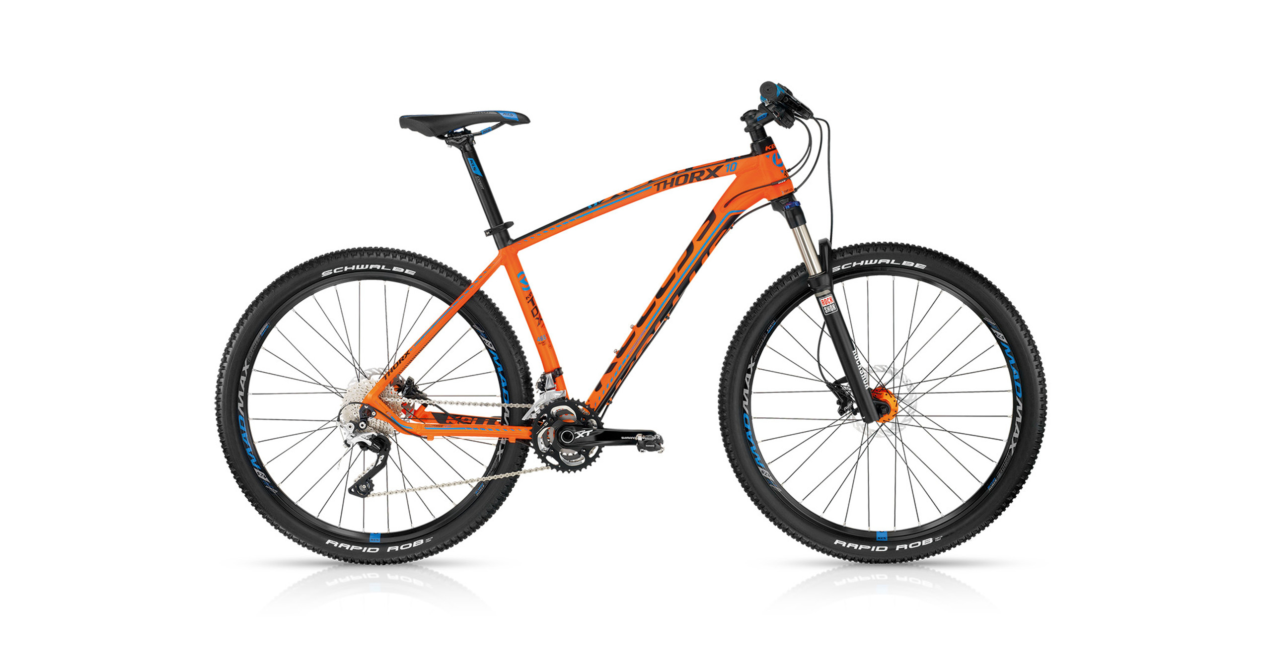 Kellys Thorx 10 2016 30 sebességes Shimano Deore XT váltó, levegős ...